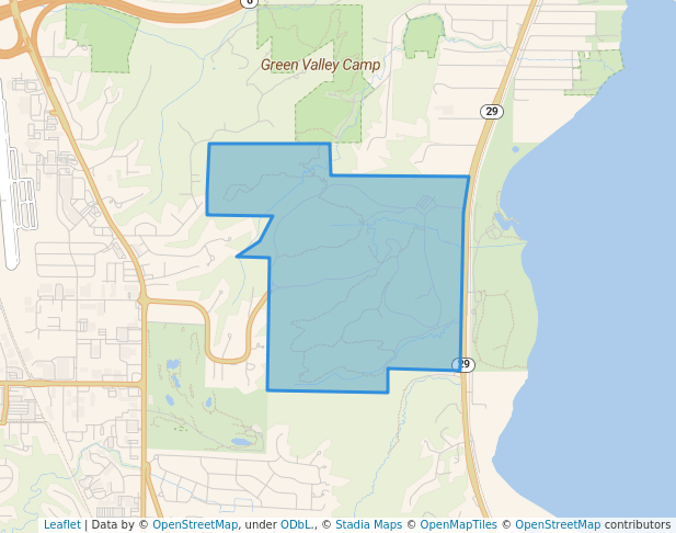 Detweiller Park in Peoria | Map and Routes