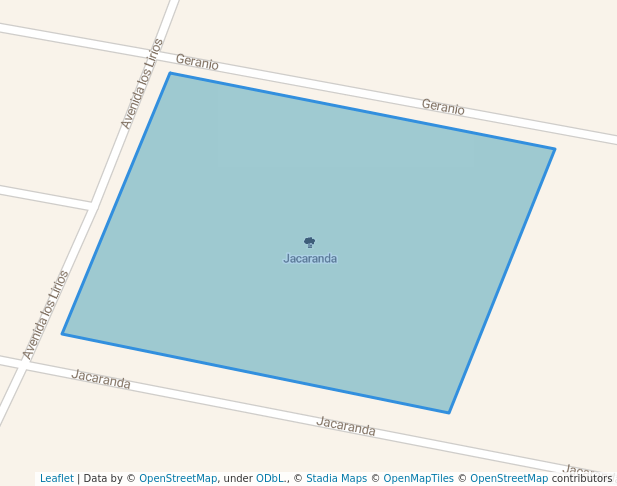 Jacaranda in Ciudad Apodaca | Map and Routes