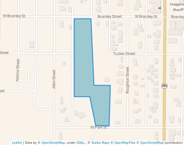 Kenyon Nature Park in Jetmore | Map and Routes