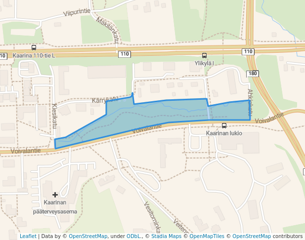 Veteraanipuisto in Kaarina | Map and Routes