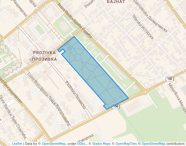 Парк Прозивка in Subotica | Map and Routes