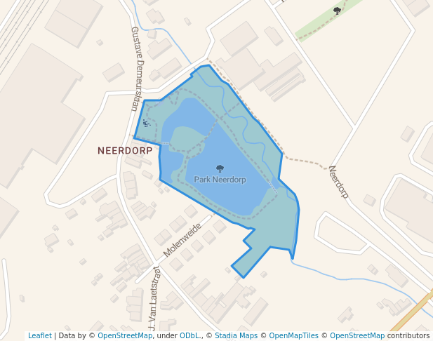 Park Neerdorp in Beersel | Map and Routes