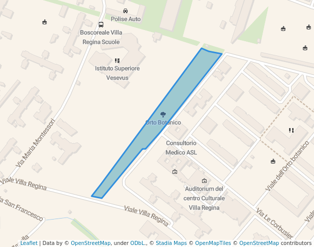 Orto Botanico in Boscoreale | Map and Routes