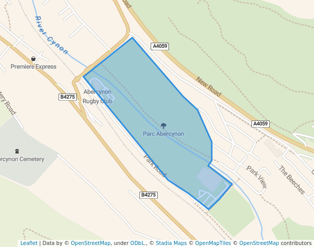 Parc Abercynon in Abercynon | Map and Routes