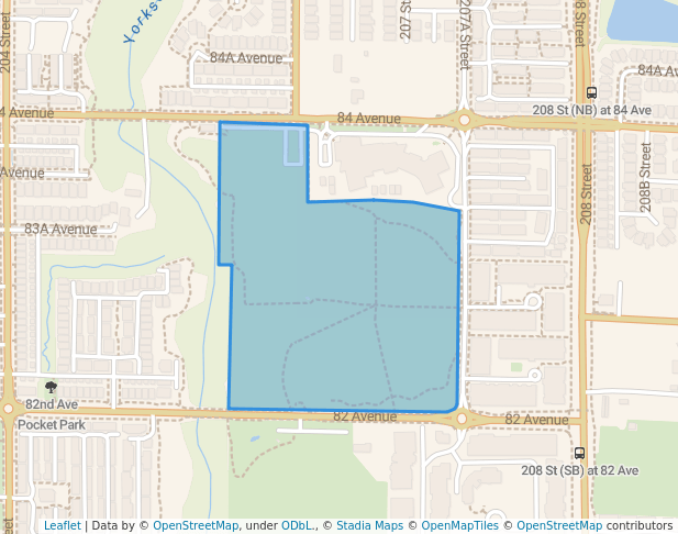 Yorkson Community Park in Langley | Map and Routes