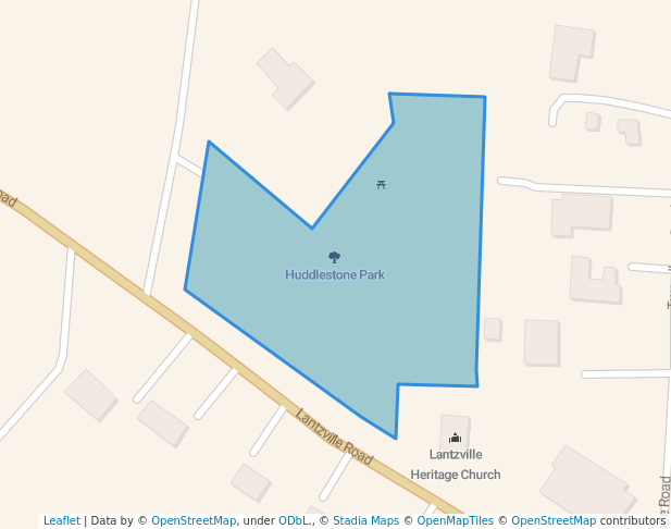 Huddlestone Park in Lantzville | Map and Routes