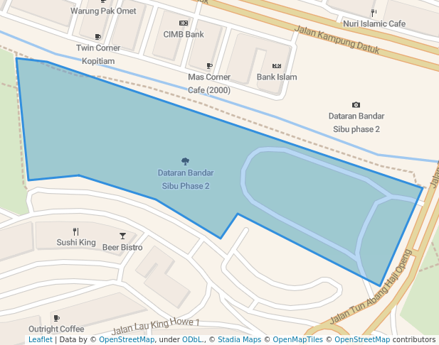 Dataran Bandar Sibu Phase 2 in Sibu | Map and Routes