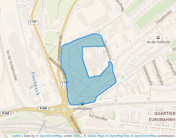 Ludwigspark in Saarbrücken | Map and Routes