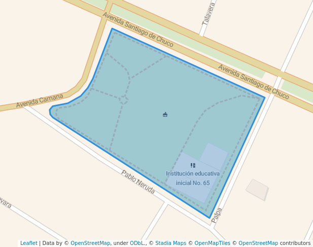 Parque Fundalara in Santa Anita | Map and Routes