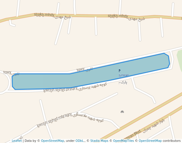 پارک چمران in Khoy | Map and Routes