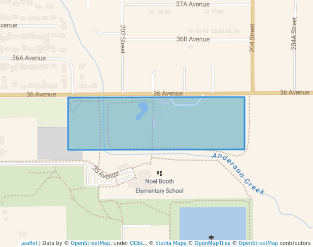 Noel Booth Community Park in Langley | Map and Routes