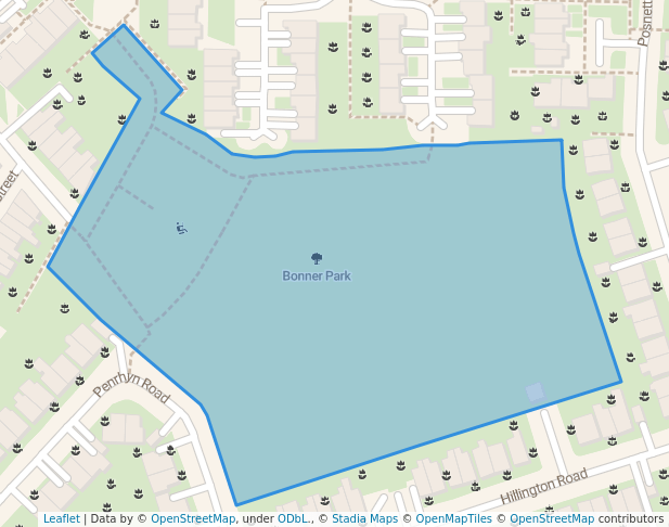 Bonner Park in Stockport | Map and Routes