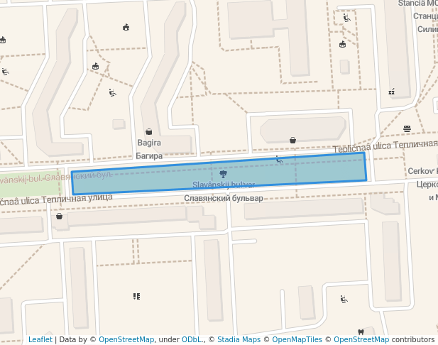 Славянский бульвар in Podolsk | Map and Routes