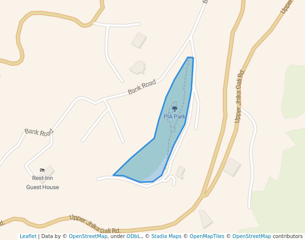 PIA Park in Murree | Map and Routes