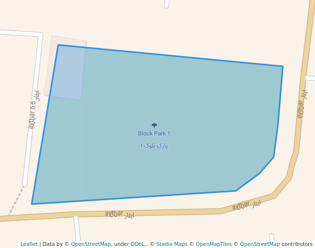 Block Park 1 in Sabzevar | Map and Routes