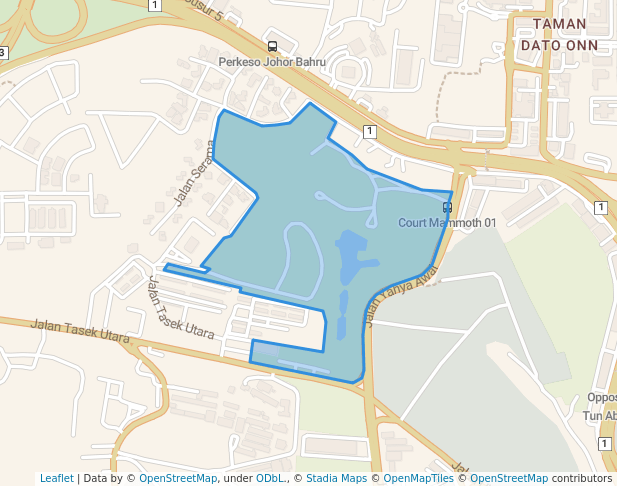 MBJB City Forest in Johor Bahru | Map and Routes