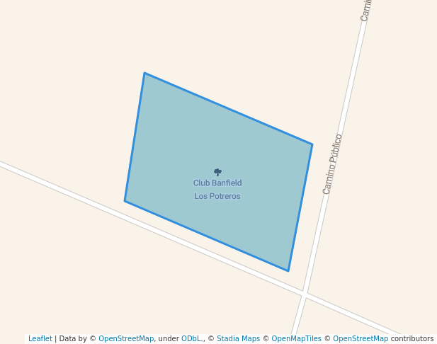 Club Banfield Los Potreros in Los Potreros | Map and Routes