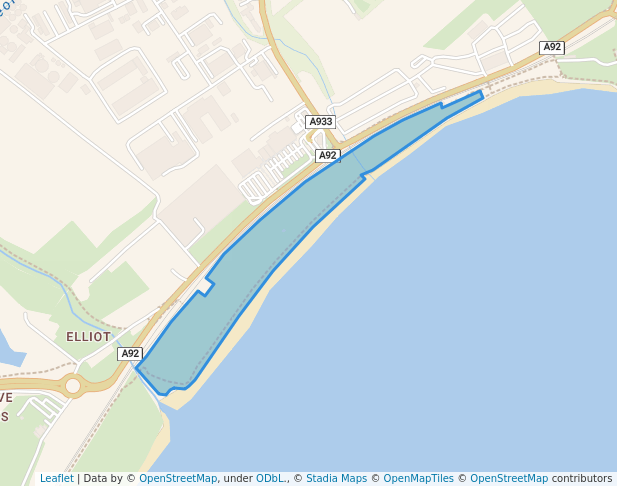 West Links in Elliot | Map and Routes