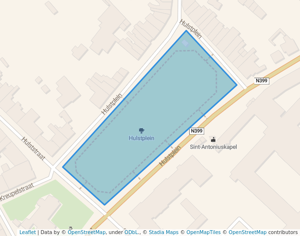 Hulstplein in Tielt | Map and Routes