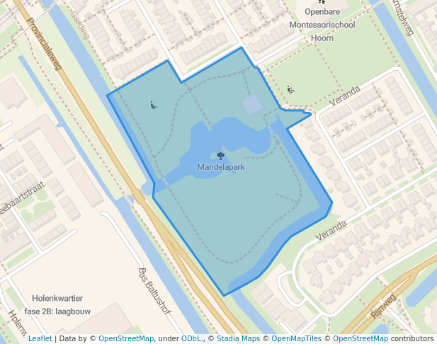 Mandelapark in Hoorn | Map and Routes