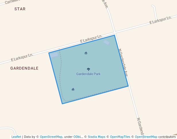 Gardendale Park in Gardendale | Map and Routes