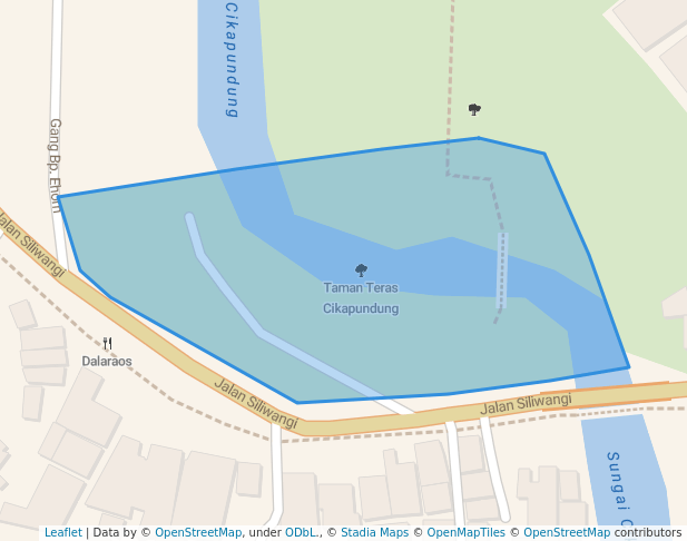 Taman Teras Cikapundung in Bandung | Map and Routes