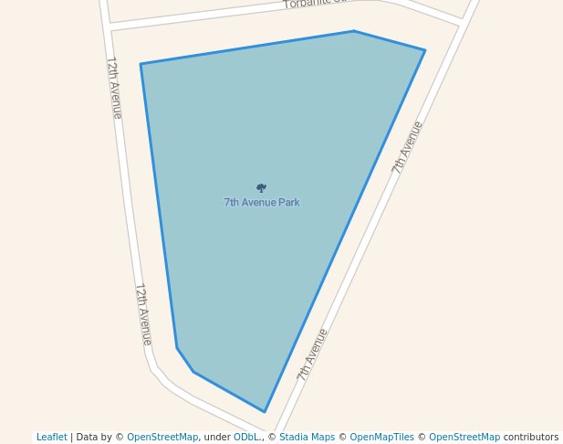 7th Avenue Park in Centurion | Map and Routes