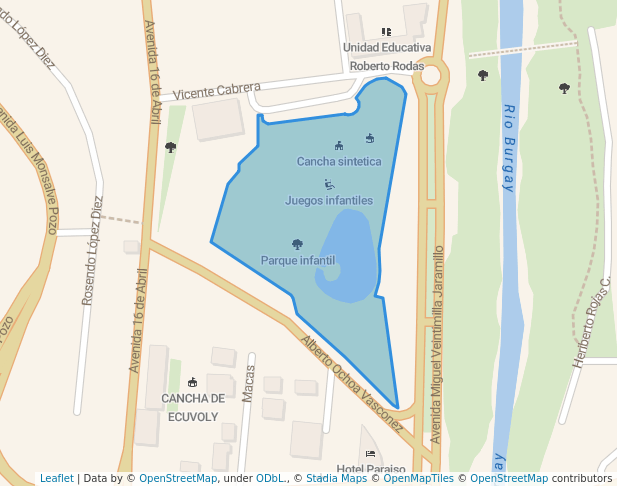 Parque infantil in Azogues | Map and Routes