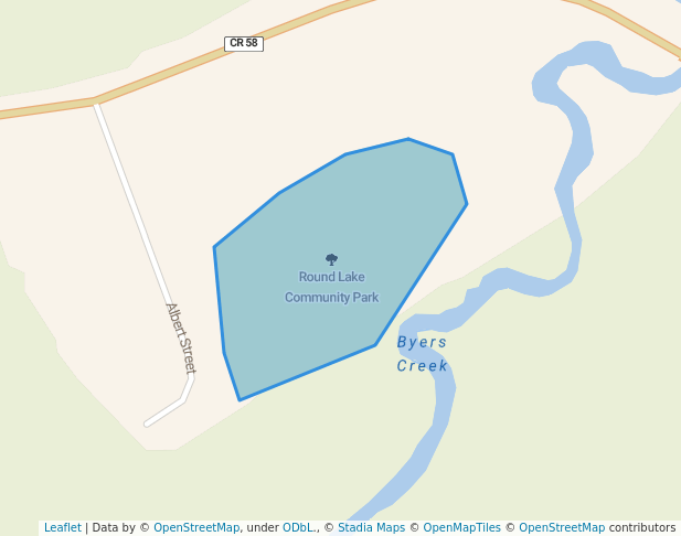 Round Lake Community Park in Round Lake Centre | Map and Routes
