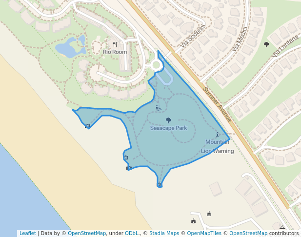 Seascape Park in Aptos | Map and Routes