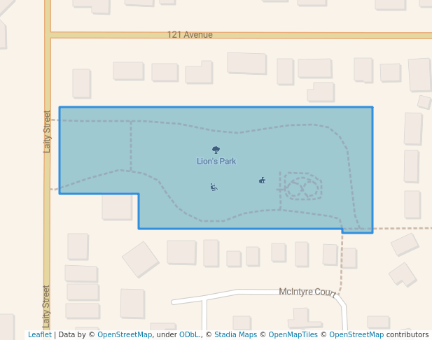 Lion's Park in Maple Ridge | Map and Routes