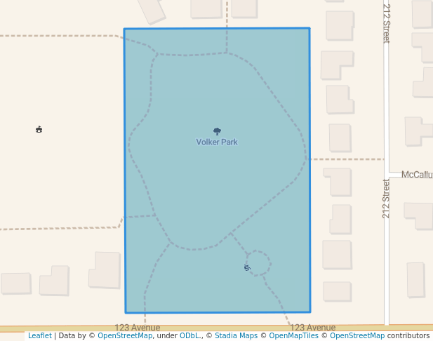 Volker Park in Maple Ridge | Map and Routes