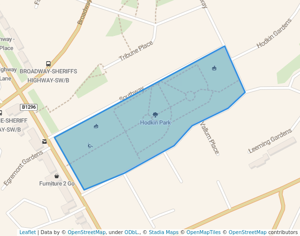 Hodkin Park in Gateshead | Map and Routes