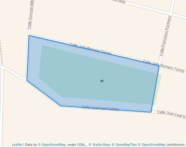 Plaza Blanca Paloma in Pilas | Map and Routes