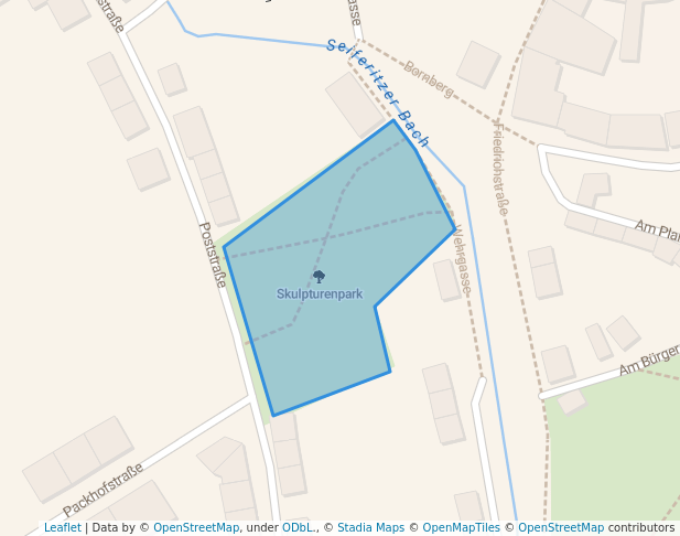 Skulpturenpark in Meerane | Map and Routes