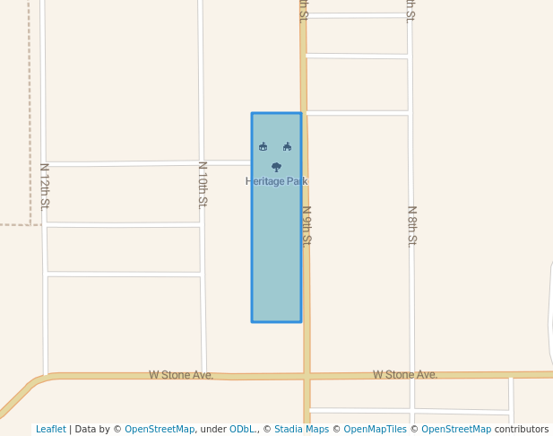 Heritage Park in Fairfield | Map and Routes