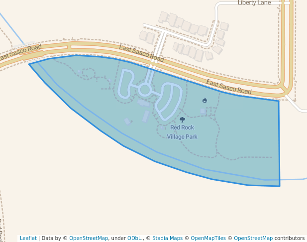Red Rock Village Park in Red Rock | Map and Routes