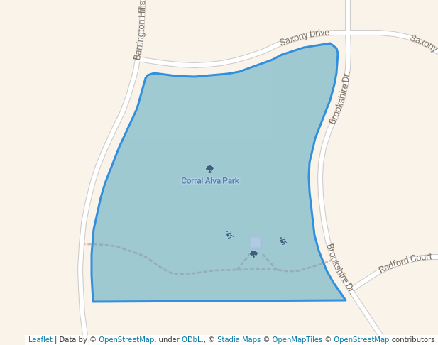 Corral Alva Park in Rocklin | Map and Routes