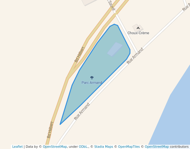 Parc Armand in Salaberry-de-Valleyfield | Map and Routes