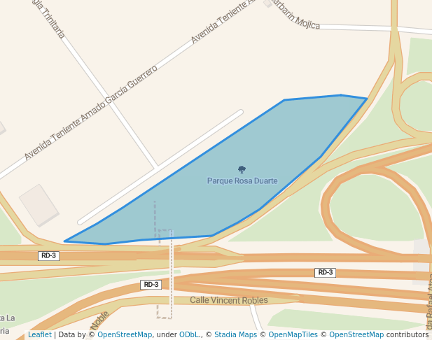 Parque Rosa Duarte in Santo Domingo | Map and Routes