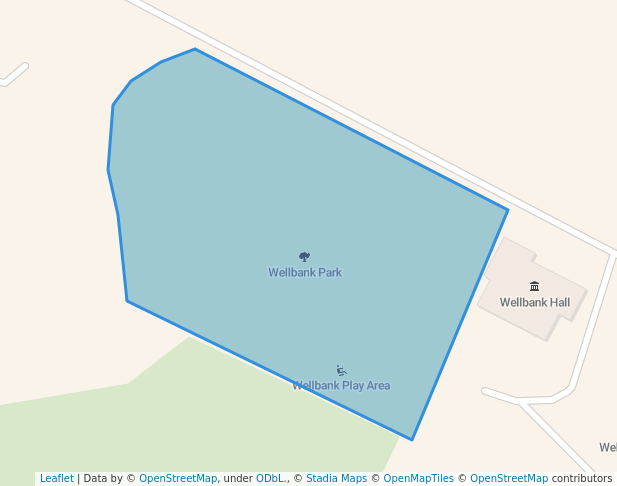 Wellbank Park in Wellbank | Map and Routes