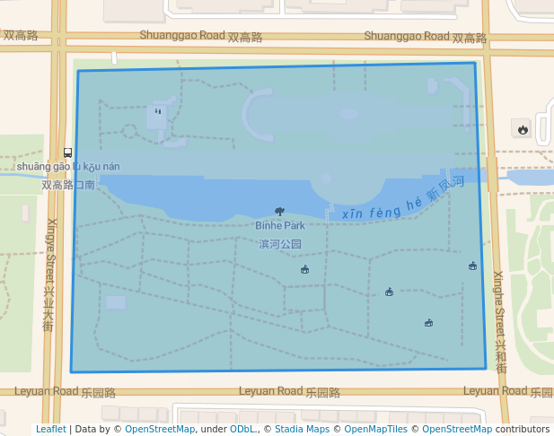 Binhe Park in Beijing | Map and Routes