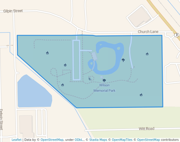 Wilson Memorial Park in Houston | Map and Routes