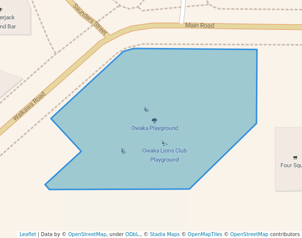 Owaka Playground in Owaka | Map and Routes