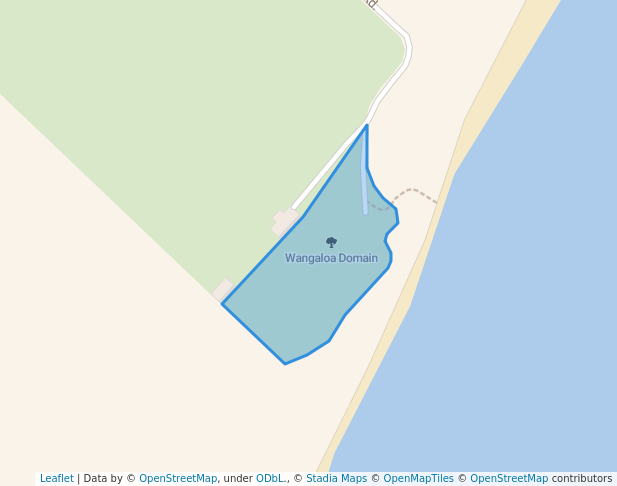 Wangaloa Domain in Wangaloa | Map and Routes