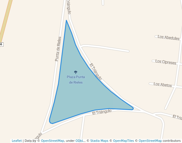 Plaza Punta de Rieles in Los Muermos | Map and Routes