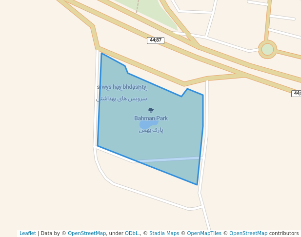 Bahman Park in Sabzevar | Map and Routes