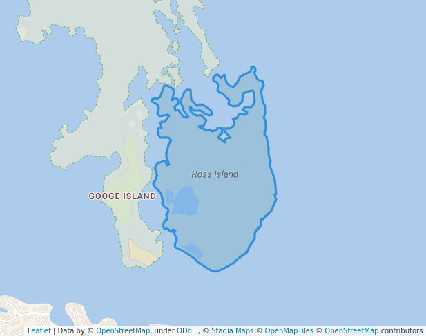 Ross Island in St. Petersburg | Map and Routes