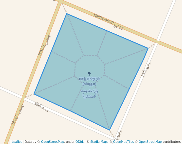 پارک in Dezful | Map and Routes