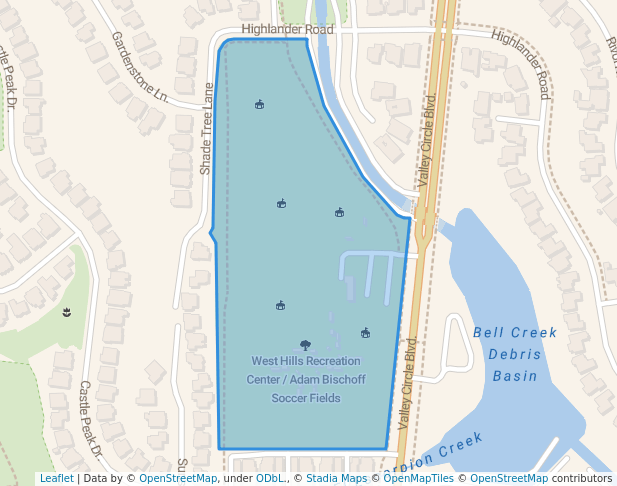 West Hills Recreation Center / Adam Bischoff Soccer Fields in Los ...